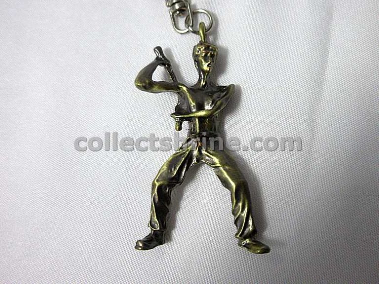 Bruce Lee Figure Metal Keychain | Unique Global Collectible | Chosen ...