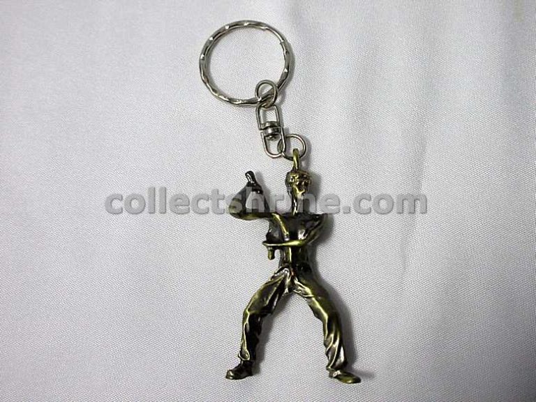 Bruce Lee Figure Metal Keychain | Unique Global Collectible | Chosen ...