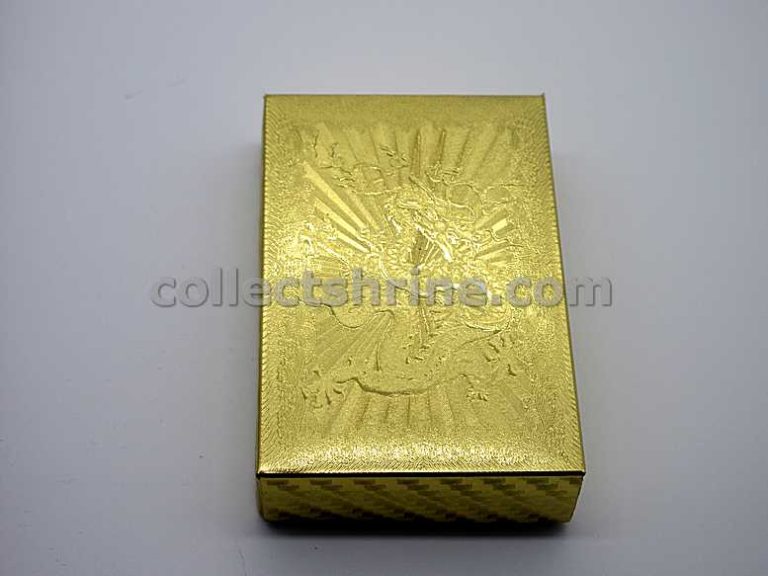 Chinese Golden Dragon Playing Card Deck - Collectshrine.com