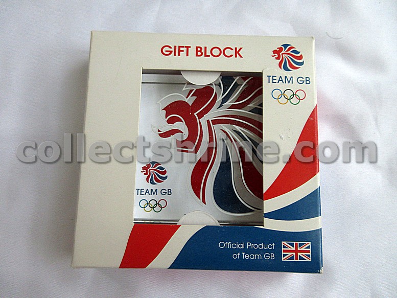London 2012 Olympic Game Team GB Gift Block | Unique Global Collectible ...
