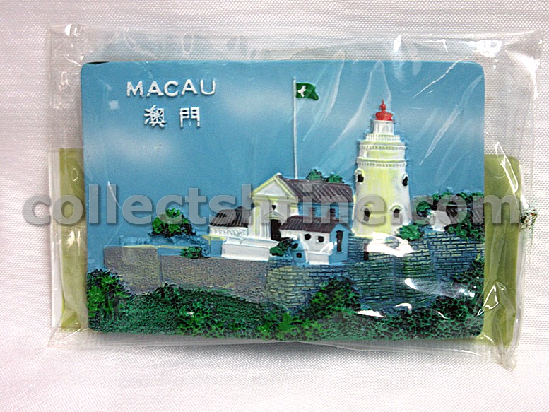 Macau Souvenir Magnet (Guia Chapel) | Unique Global Collectible ...