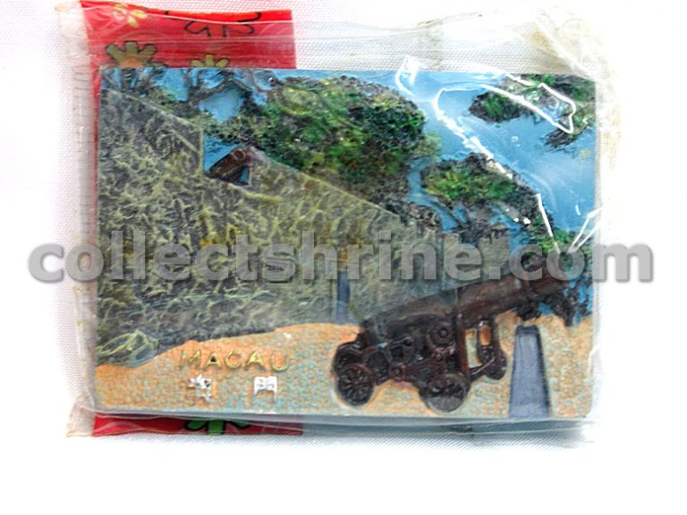 Macau Souvenir Magnet (Mount Fortress) | Unique Global Collectible ...