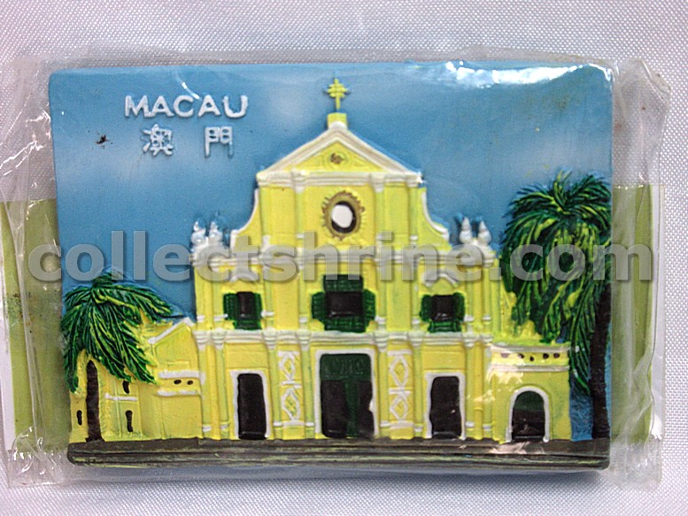 Macau Souvenir Magnet (St. Dominic’s Church) | Unique Global ...