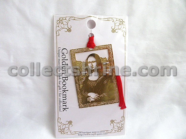 TOYO Golden Bookmark (Mona Lisa Graphic) | Unique Global Collectible ...